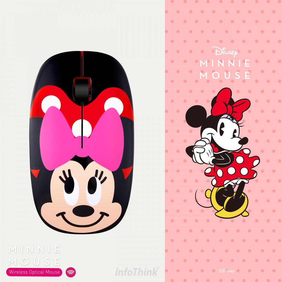 Infothink Disney Minnie Mouse ver Wireless Optical Mouse – Lavits Figure