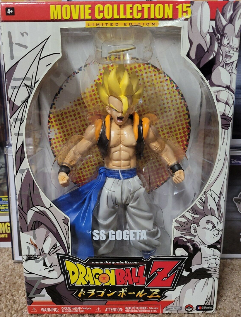 Jakks Pacific Dragon Ball Z Movie Collection 15 SS Gogeta 10" Action F ...