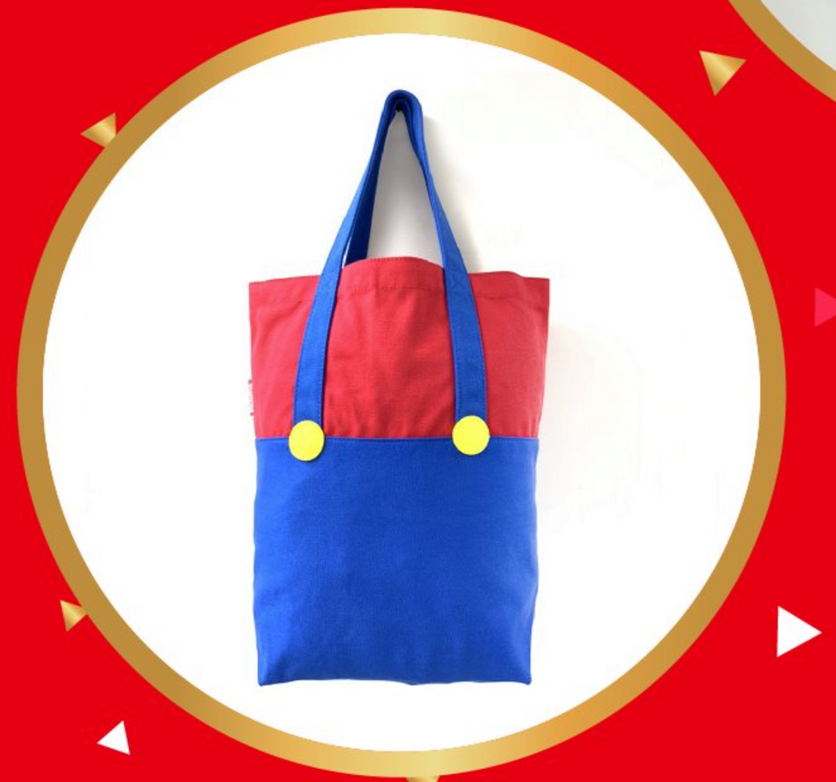 Nintendo Super Mario Bros Limited Tote Bag Mario ver – Lavits Figure