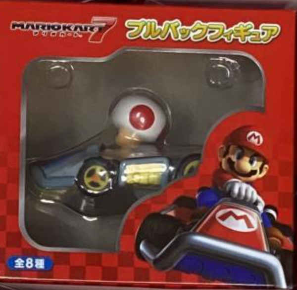 Nintendo Mario Kart 7 Pull Back Red Box Kinopio ver Action Figure ...
