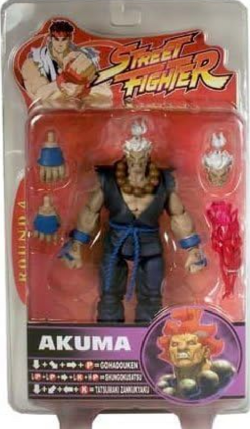 Sota Toys Street Fighter Capcom Akuma Blue ver Action Figure – Lavits ...