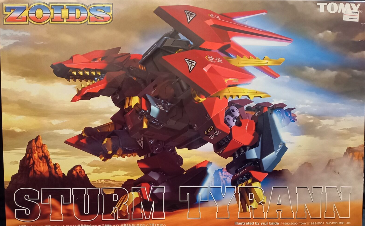 Tomy Zoids Sturm Tyrann Action Model Kit Figure – Lavits Figure