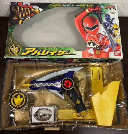 Bandai Power Rangers Abaranger Dino Thunder DX Weapon Aba Lasers Saber ...