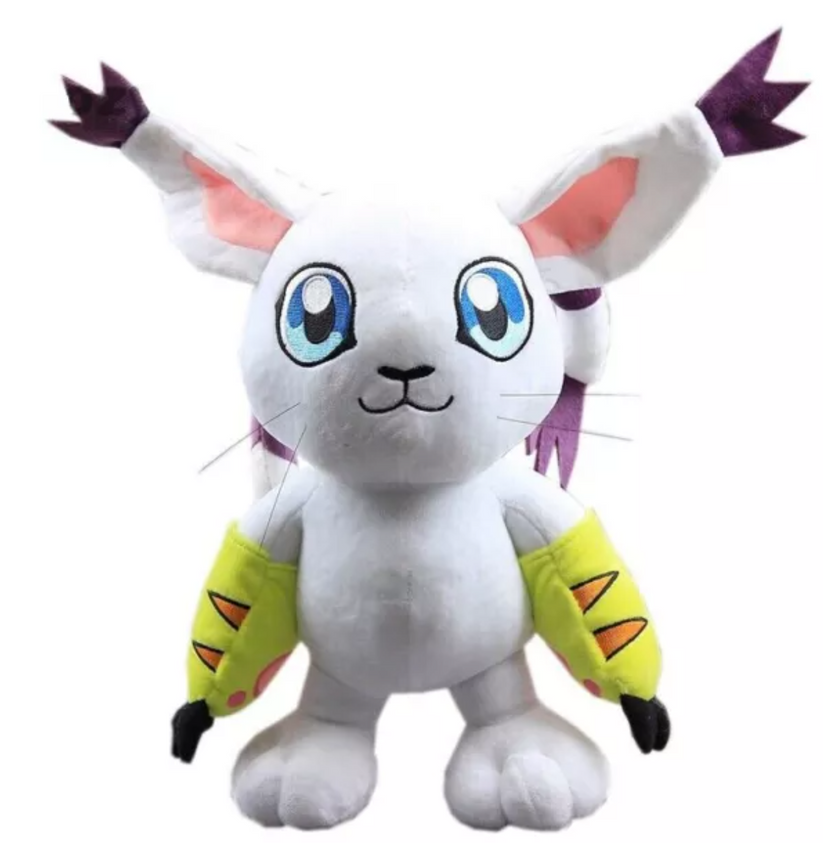 Olyfactory Digimon Digital Monster Tailmon 12" Plush Doll Figure ...