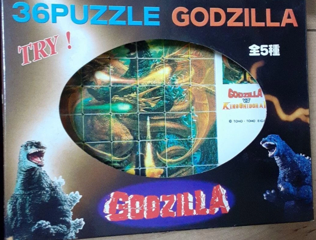 Scratch Godzilla 36 Puzzle Godzilla v.s. King Ghidorah ver – Lavits Figure