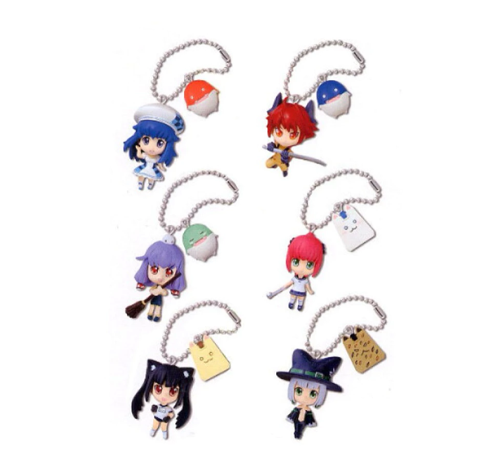 Yujin SR PangYa Albatross18 Gashapon 5 Mascot Collection Figure Set ...