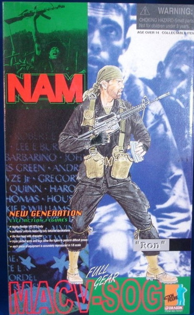 Dragon 1/6 12" New Generation MACV SOG Nam Ron Action Figure – Lavits ...