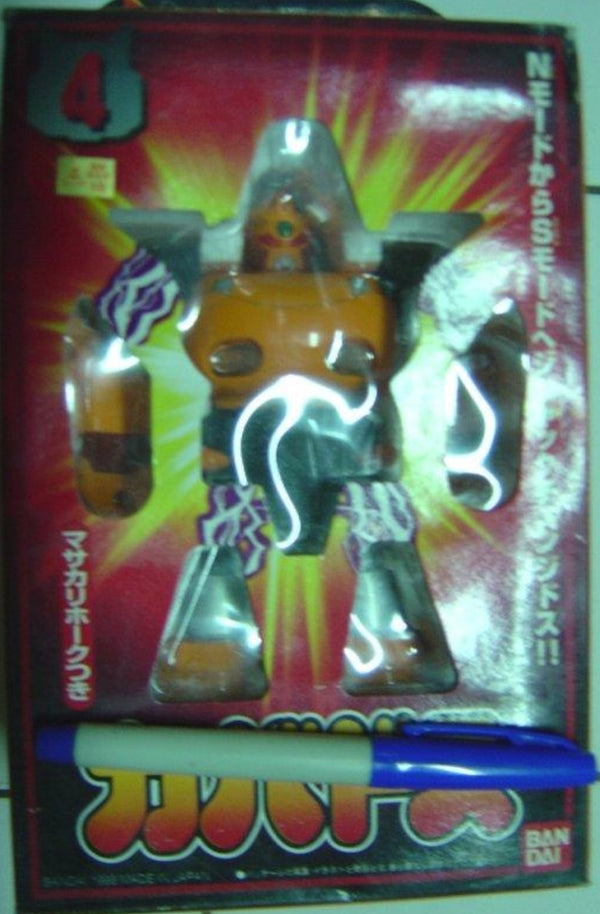 Bandai Robotack Tetsuwan Tantei Toei Metal Hero Series Vol 4 Kabadosu ...