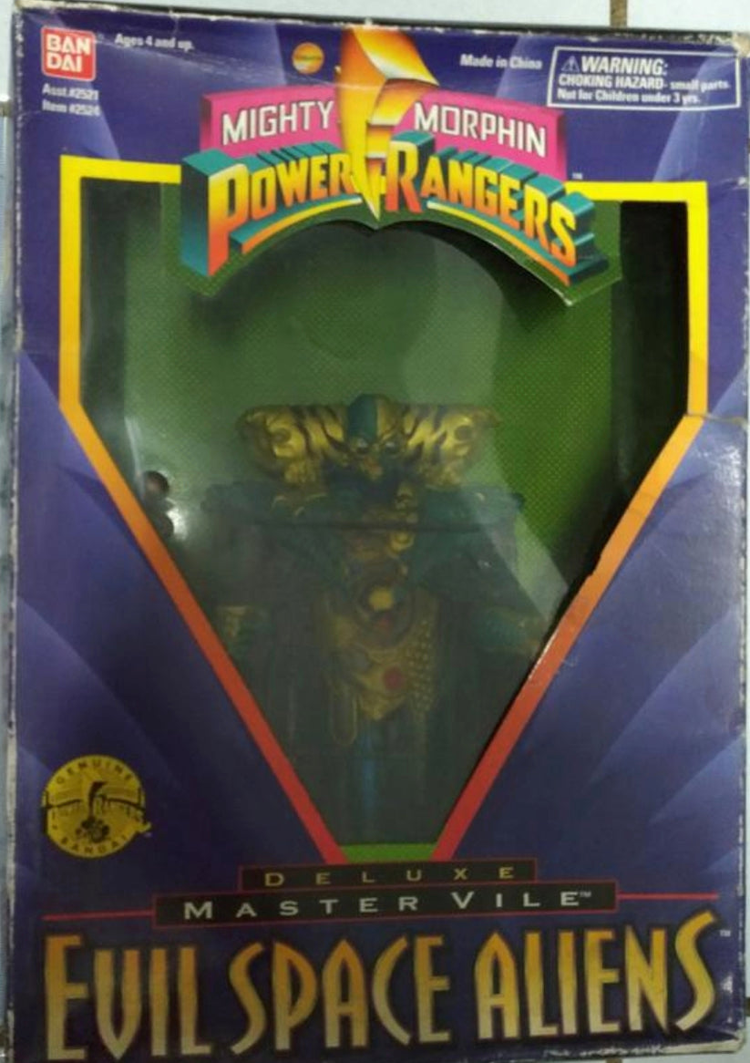 Bandai Mighty Morphin Power Rangers Evil Space Aliens Deluxe Master Vi ...