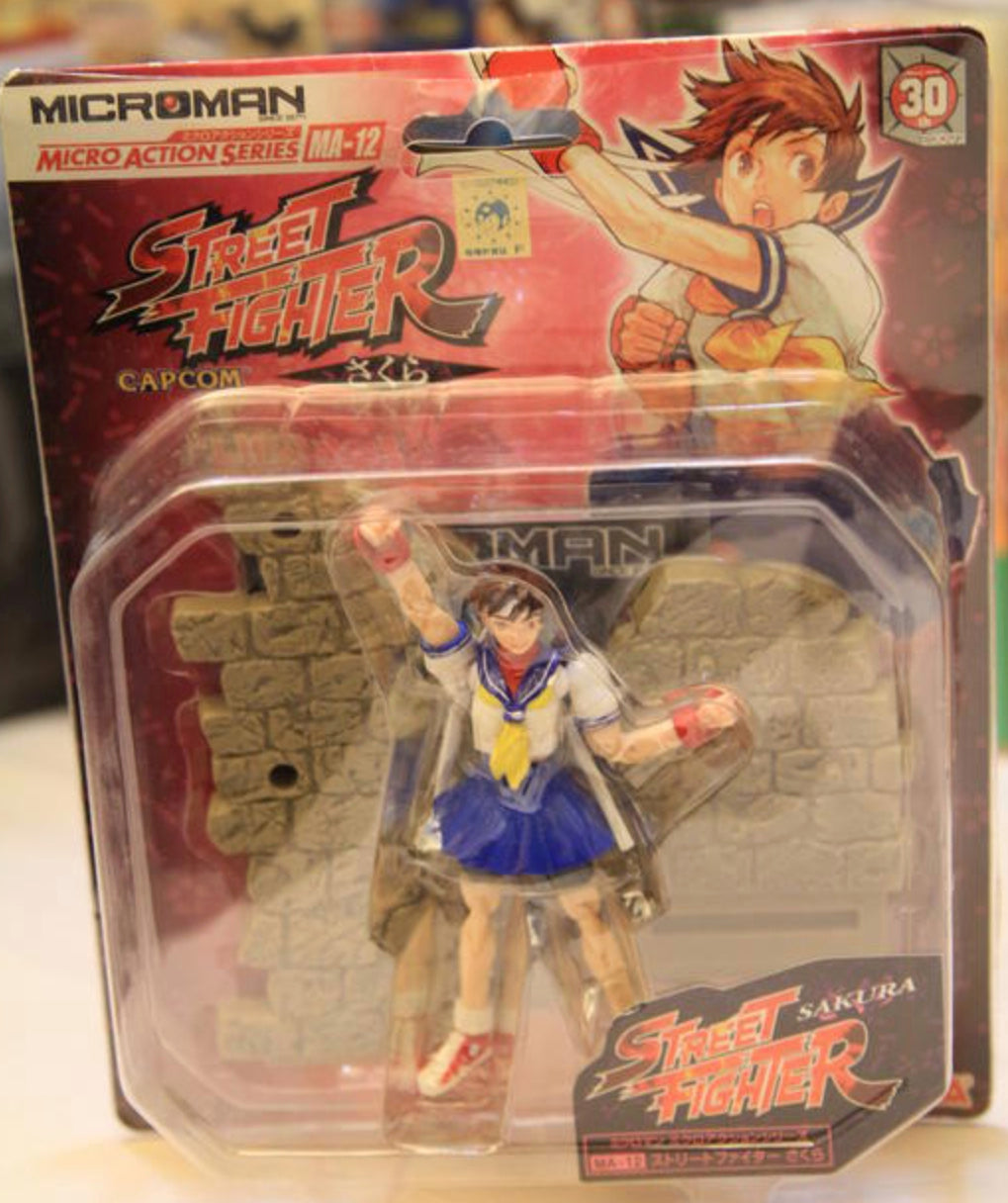 Takara Microman Micronauts Street Fighter Series Micro Action MA-12 Sa ...