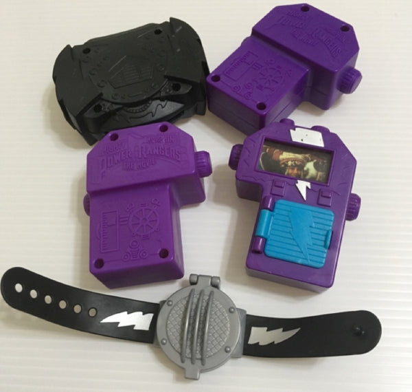 Mcdonalds 1995 Happy Meal Mighty Morphin Power Rangers Morpher Watch 5 ...