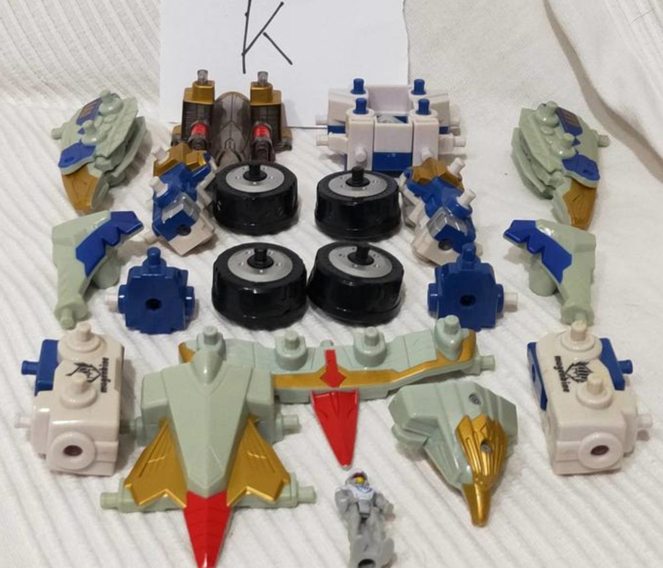 Bandai Machine Robo Mugenbine Build Gattai Speed Eagle Action Figure U ...