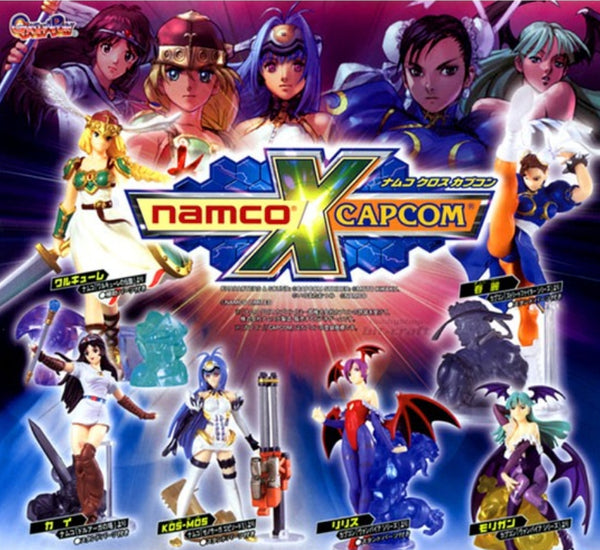Yujin Namco x Capcom SR Gashapon Heroine Girls Collection 6 Figure Set ...