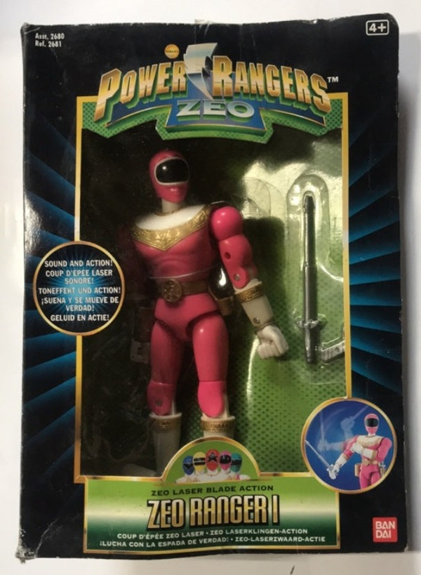 Bandai Power Rangers Zeo Ohranger Ranger I Pink ver 8" Sound & Action ...