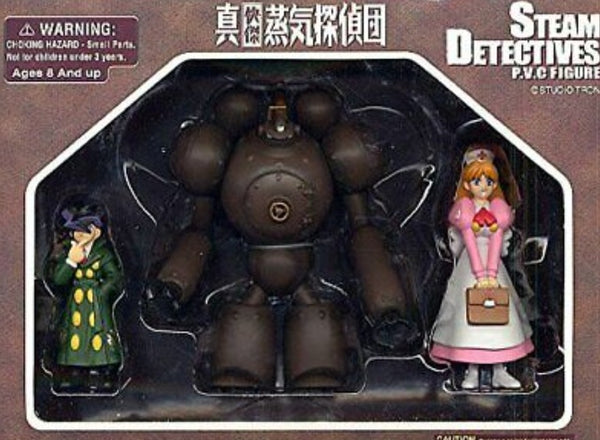 Alpha 2002 Steam Detectives 3 Pvc Figure Set – Lavits Figure