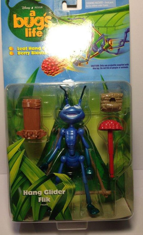 Mattel Disney Pixar A Bug's Life Hang Glider Flik Action Figure ...