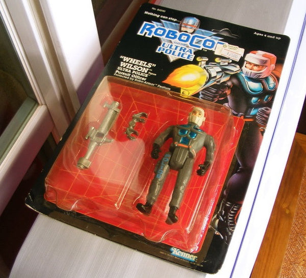Kenner 1988 Robocop Ultra Police Pursuit Officer Wheels Wilson Action ...