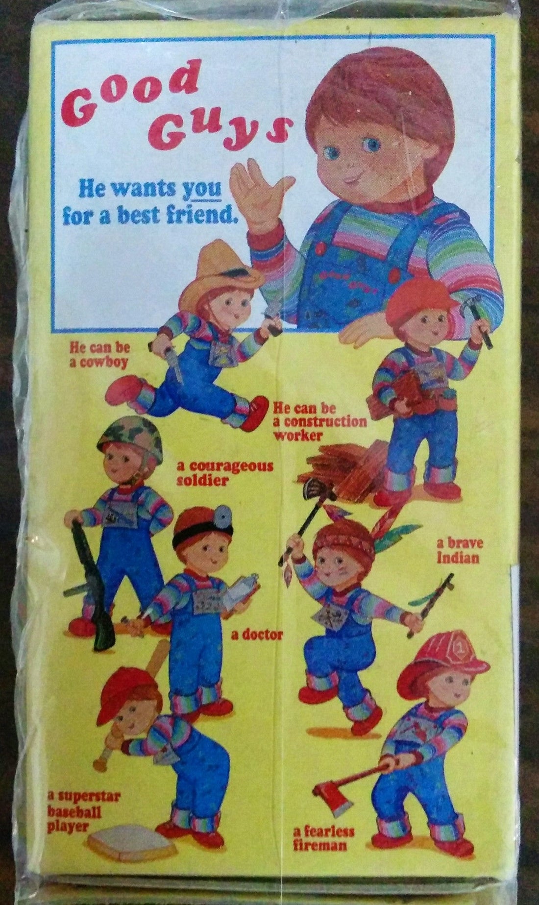 Medicom Toy Kubrick 100% Childs Play 2 Good Guys 8+1 Secret 9 Action F – Lavits Figure