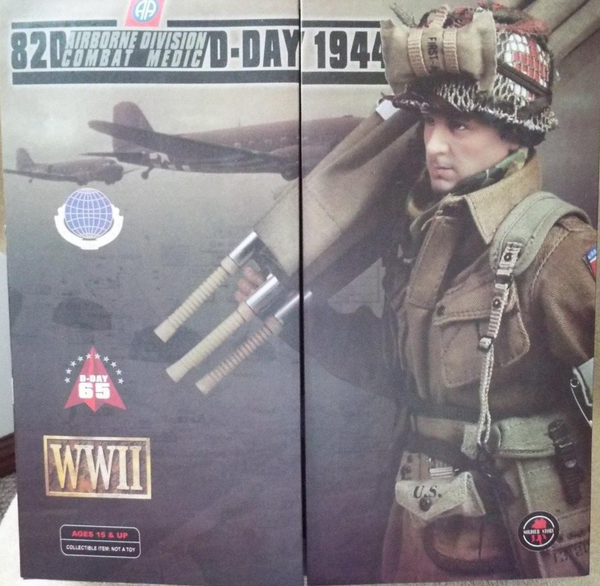 Soldier Story 1/6 12" SS026 WWII 82nd Airborne Combat Medic D-Day 1944 ...