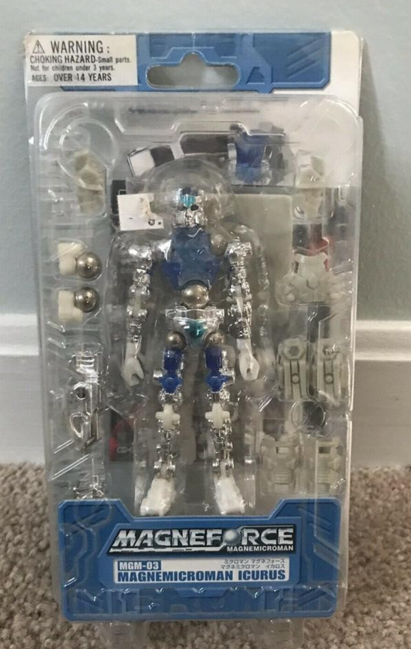 Takara Microman Micro Magne Force MGM-03 Magne Icurus Action Figure ...
