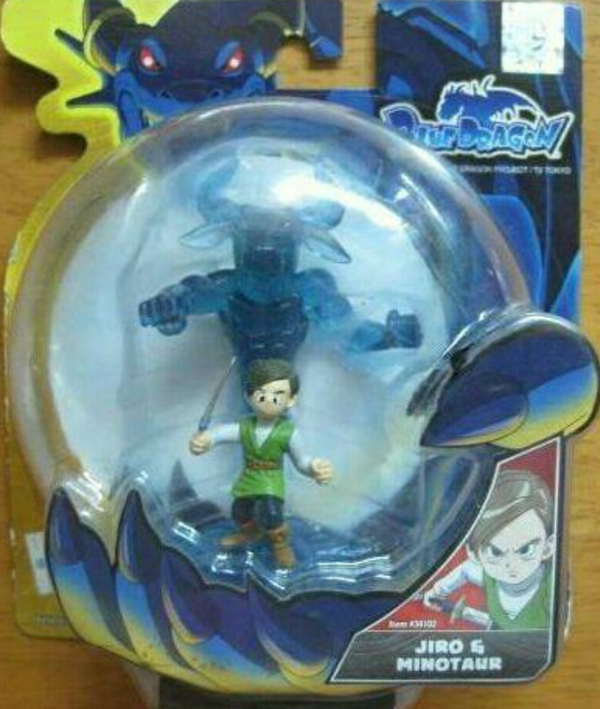 Bandai Blue Dragon Awaken The Power Within Figure Jiro & Minotaur Ver ...