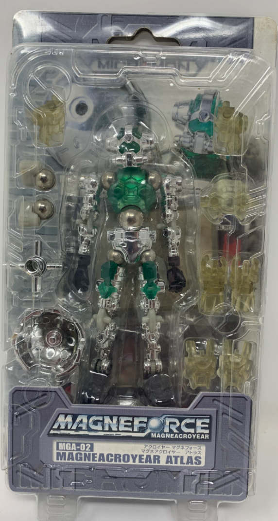 Takara Microman Micro Magne Force MGA-02 Magneacroyear Atlas Action Fi ...