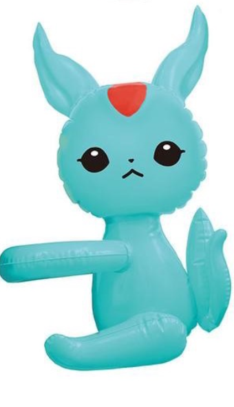 Taito Square Enix Final Fantasy XIV Online Inflatable Carbuncle Blue v ...