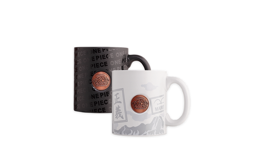 One Piece x Lee Taiwan Family Mart Limited 2 450 ml Mug Cup Set ...