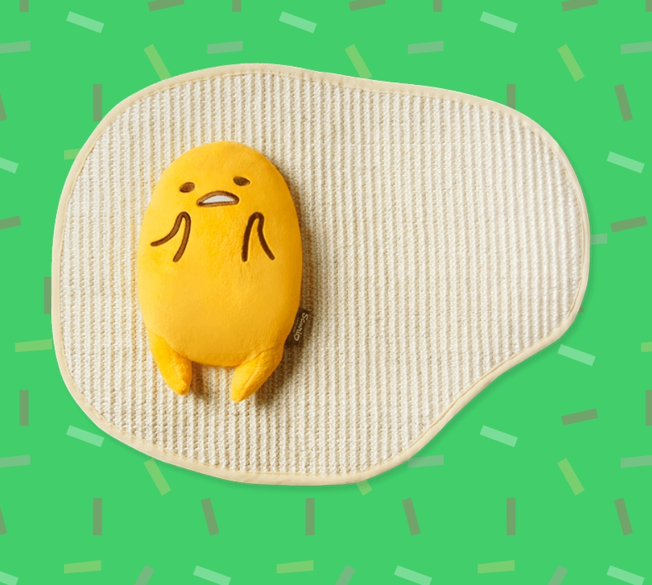Sanrio Characters Family Mart Limited Gudetama 15" Cat Scratch Pad ...